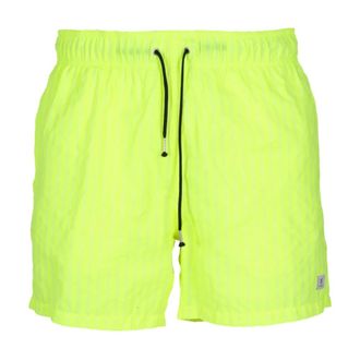 Department Five Gestreifte Nylonhose - - Swimwear - Herren - Gr&uuml;n - XL