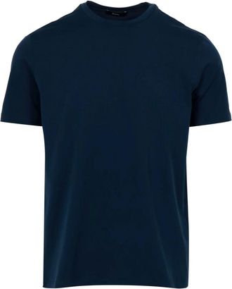 Herno Homme, Tops, Bleu, Taille: M T-shirt &agrave; col rond