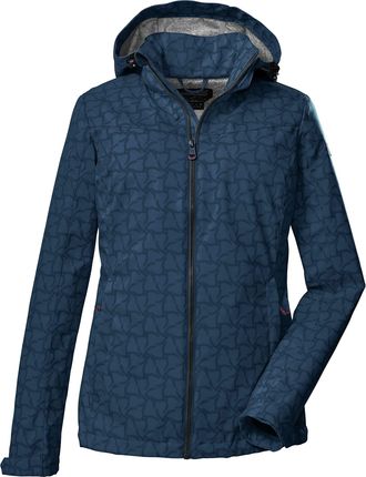Killtec Damen Softshelljacke/Outdoorjacke mit abzippbarer Kapuze KOS 90 WMN SFTSHLL JCKT; dunkelblau, 38, 39140-000