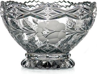 Cristalica Schale Obstschale Konfektschale Simona Transparent D 16,5 cm Kristall