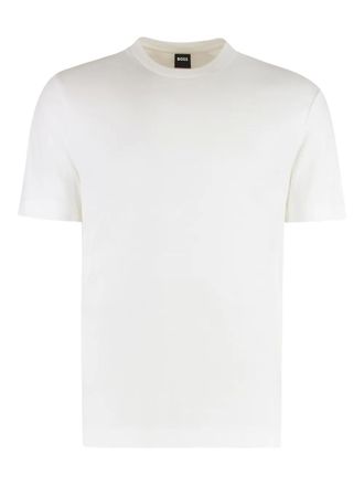 BOSS t-shirt à col ras de cou - Blanc