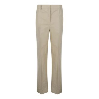 Prada Pantaloni Panama Old - - Trousers - Damen - Braun - XS