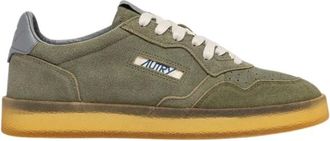 Autry Homme, Chaussures, Vert, Taille: 41 EU Medalist Low Baskets