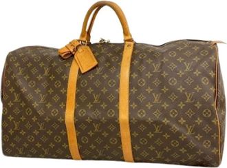 Louis Vuitton unisex, Pre-owned, Brun, Taille: ONE Size Sac Week-end Vintage Pre-owned