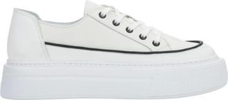 Estro & Luminara Femme, Chaussures, Blanc, Taille: 40 EU Baskets &agrave; plateforme