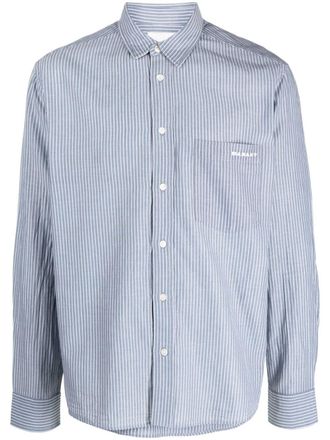 Isabel Marant chemise Jasolo &agrave; rayures - Bleu