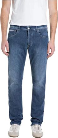 Replay Homme, Jeans, Bleu, Taille: W31 Grover Slim Jeans droits