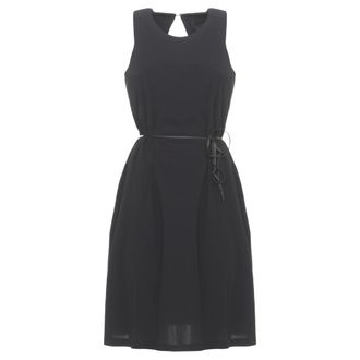 Roberto Ricci Design Rrd, Femme, Robes, Noir, Taille: 40 FR Mini-robe sans manches &agrave; ceinture