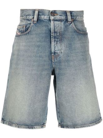Diesel bermuda en jean - Bleu
