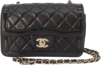 Chanel Pre-owned Sac bandouli&egrave;re vintage - Femme - Pre-owned - Noir - Taille: ONE Size