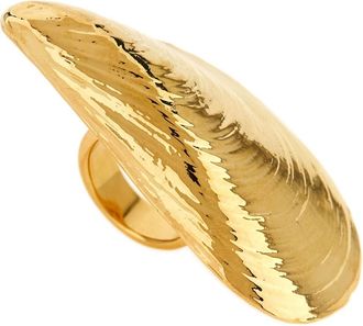 ARMARIUM Armarium, Femme, Accessoires, Jaune, Taille: M Mussel Shell Ring