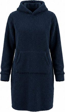 Ulla Popken Sweatjacke Loungewear-Kleid Teddyfleece oversized Kapuze