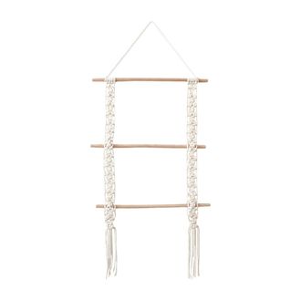 BESPORTBLE Veemoon Nordischer Makramee Wanddekor 50X90cm Handgewebter Schal Organizer Multifunktionaler Deckenhalter f&uuml;r Wohnzimmer und Schlafzimmer Leichte Wand