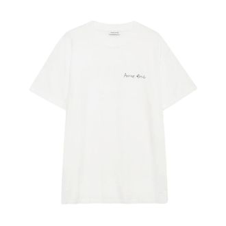 Anine Bing Femme, Tops, Blanc, Taille: 38 FR Walker Tee Lyrics