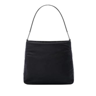 Prada Pre-owned Nylon Schultertasche - - Pre-owned - Damen - Schwarzk - ONE SIZE