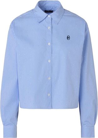 Conte Of Florence Femme, Blouses et Chemises, Bleu, Taille: 42 FR Camicia