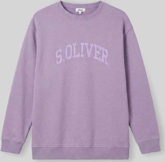 s.Oliver Red Label Relaxed Fit Sweatshirt aus Baumwoll-Mix - s.Oliver x Heidi Klum