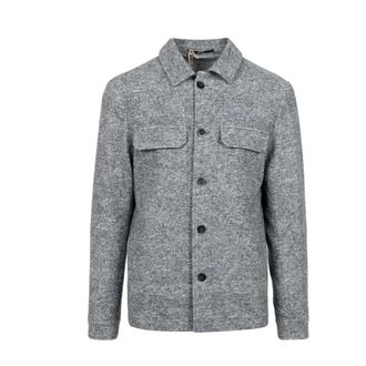 AT.P. CO Flanell Madras Hemdjacke - - Jackets - Herren - Grau - L