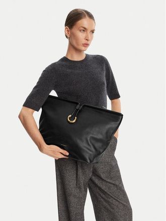 Coccinelle Handtasche Bag Smoth L E1 T1F 11 01 01 Schwarz