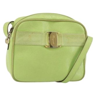 Ferragamo Pre-owned Cross Body Bag - - Pre-owned - Damen - Gr&uuml;n - ONE SIZE