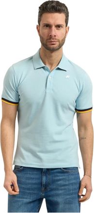 K-Way Homme, Tops, Bleu, Taille: XL Vincent Pique Slim