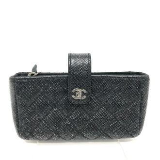 Chanel Pre-owned Cuir sacs-chanel - Femme - Pre-owned - Noir - Taille: ONE Size