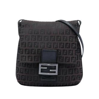 Fendi Pre-owned Canvas Crossbody Bag - - Pre-owned - Damen - Braun - ONE SIZE