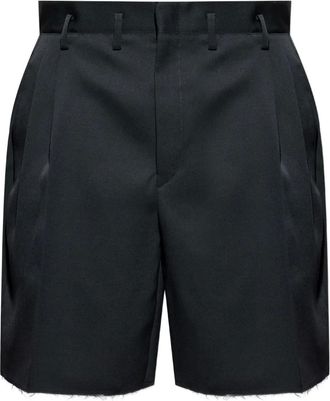 Maison Margiela short à bords francs - Noir