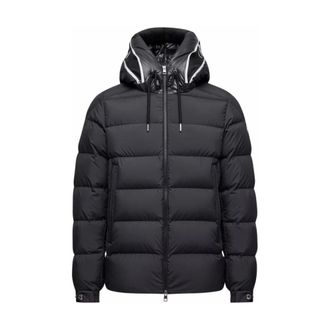 Moncler Doudoune courte &agrave; capuche Cardere - Homme - Vestes - Noir - Taille: XS