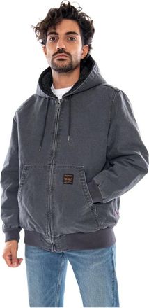 Levi's Potrero Denim Hoody - Homme - Vestes - Gris - Taille: M