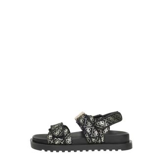 Guess Femme, Chaussures, Noir, Taille: 38 EU Fabelis Flat Sandales