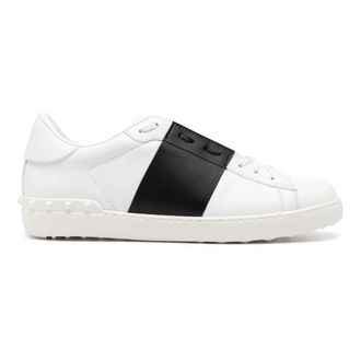 Valentino Garavani Homme, Chaussures, Blanc, Taille: 41 EU Open Baskets