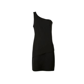 Pinko One-Shoulder Minikleid - - Dresses - Damen - Schwarzk - M