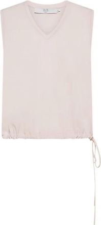 Seventy Femme, Tops, Rose, Taille: 36 FR Smanicato in jersey misto seta