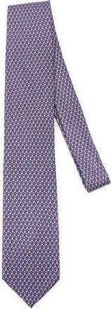 Eton Cravate &agrave; motifs en soie