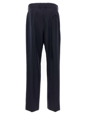 Blaz&eacute; Milano Womens Blue Virgin Wool Pants