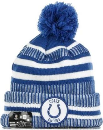 New Era Sport Strick Pom Pom M&uuml;tze in Teamfarben - - Accessories - Herren - Mehrfarbig - ONE SIZE