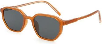 Generic Lunettes De Soleil UV400 For Hommes, Femmes, Photographie De Rue, Shopping(Orange)