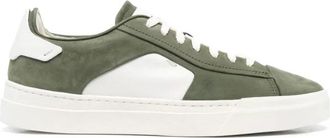 Santoni Homme, Chaussures, Vert, Taille: 41 1/2 EU Baskets basses