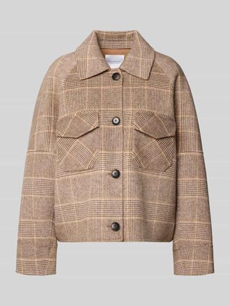 Rich & Royal Jacke aus Woll-Mix mit Brusttaschen