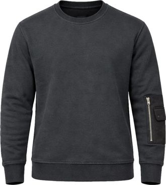 Ten c Homme, Sweatshirts et sweats &agrave; capuche, Gris, Taille: M Crew Neck SweaT-shirt