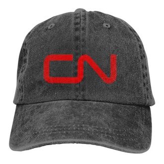 Generic Casquette de baseball drapeau national multicolore casquette &agrave; visi&egrave;re pour femme casquette vintage canadienne chemins de fer canadiens visi&egrave;re de pro