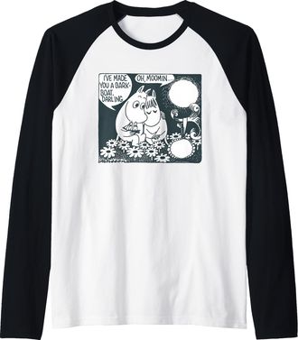 Moomin Barkboot Moomin Love Moomintroll & Snorkmaiden Raglan