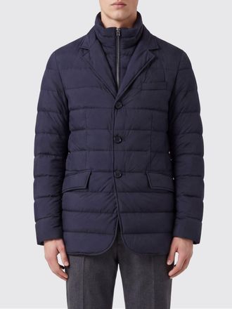 Herno Blazer doudoune slim en nylon matelass&eacute; avec plastron