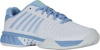K-Swiss Womens Express Light 3 Tennis Shoe, White Dutch Canal Green, 38 EU