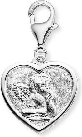 Engelsrufer Damen Charm Anhänger Schutzengel Silber aus Sterling Silber - Karabinerverschluss - nickelfrei