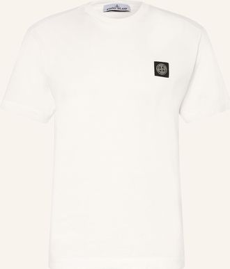 Stone Island T-Shirt weiss