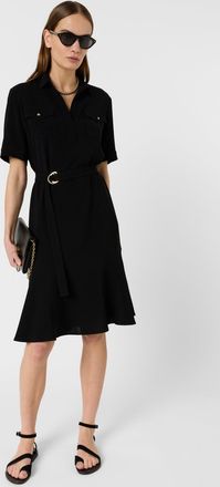 Gerard Darel Robe chemise en microfibre -ROMYNE - Noir