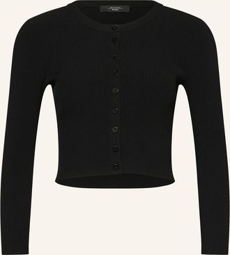 Max Mara Weekend Max Mara Cropped-Strickjacke Magiaro schwarz