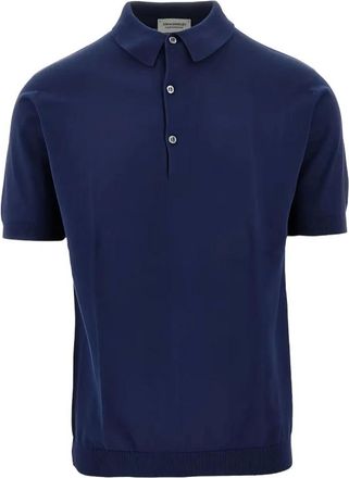 John Smedley Homme, Tops, Bleu, Taille: M Adrian Shirt SS